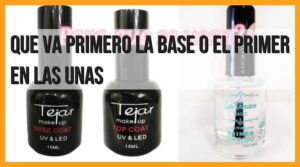 ¿Qué va primero en las uñas: la base o el primer? Descubre la respuesta ...