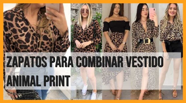 Descubre los mejores zapatos para combinar con vestido animal print